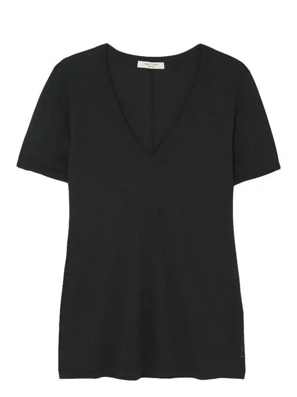 Rag & Bone The Vee Tee - Black