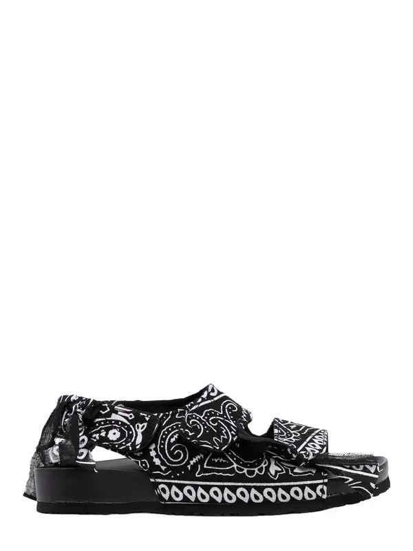 ARIZONA LOVE Apache Bandana Sandals - Black
