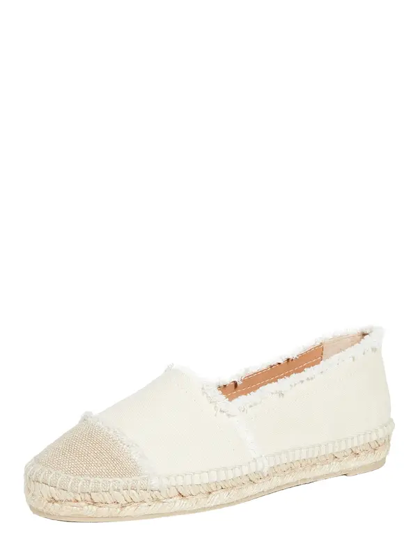 CastaÑer Kampala Espadrille Flats - Ivory