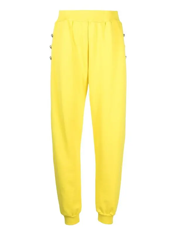 Philipp Plein Iconic Plein Jogging Trousers - Yellow