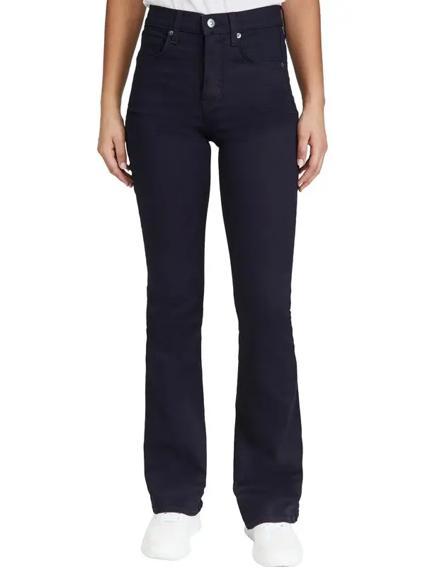 Veronica Beard Beverly High Rise Skinny Flare Jeans - Indigo