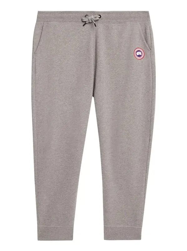 Canada Goose Huron Logo-patch Sweatpants - Stne Heatr