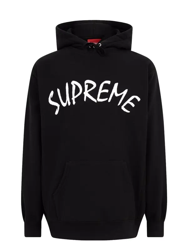 Supreme Ftp Arc Hooded Sweatshirt - Black