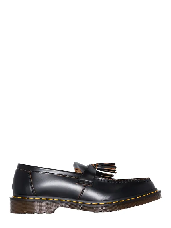 Dr. Martens Mie Vintage Tassled Leather Loafers - Black