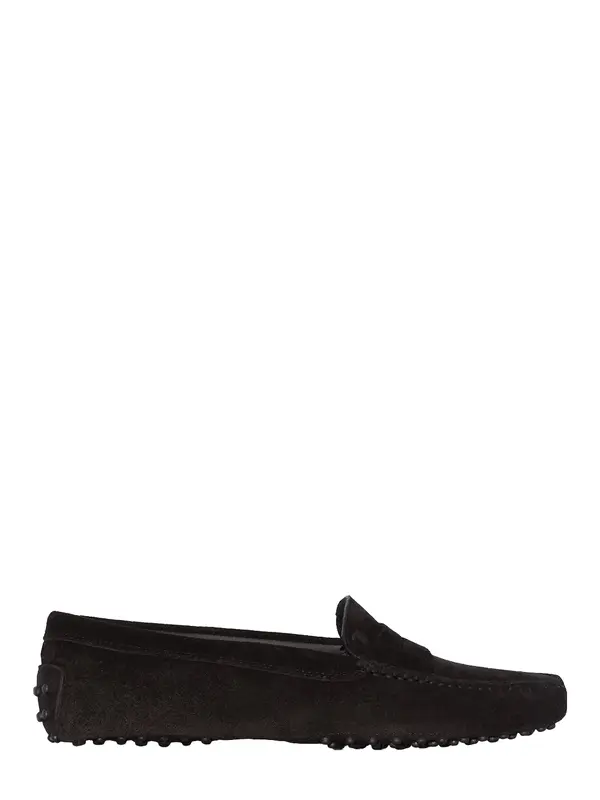 TOD'S Suede Loafers - Black