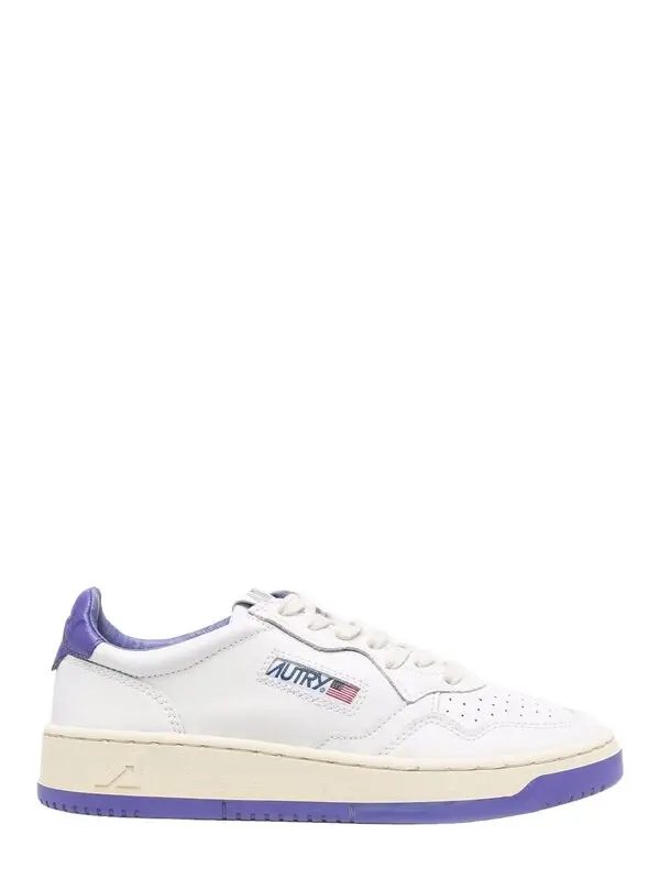 AUTRY Medalist Low-top Leather Sneakers - White