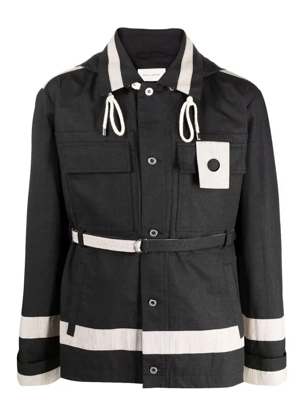 CRAIG GREEN Panelled Utility Jacket - Black