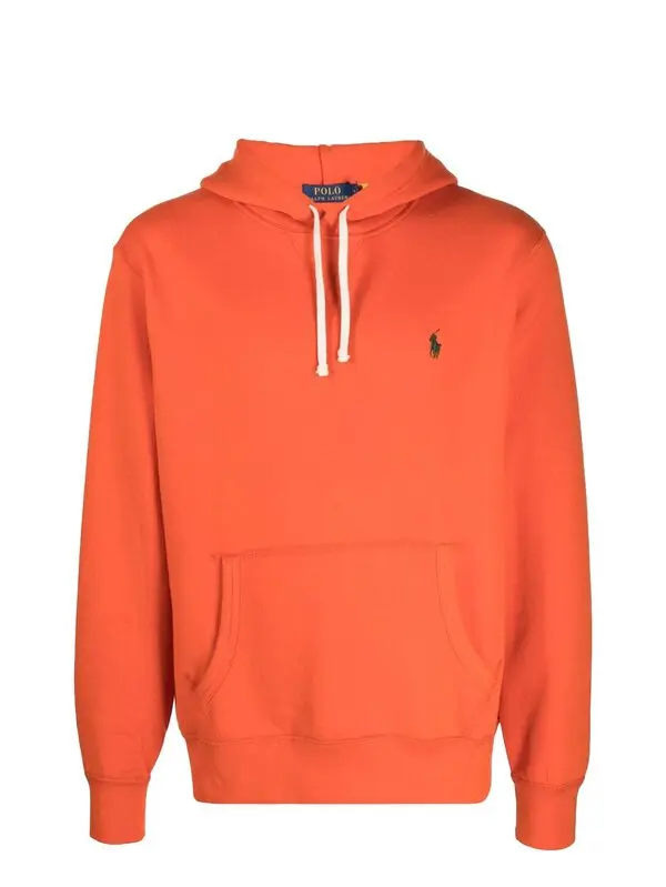 Polo Ralph Lauren Embroidered Hoodie - Orange