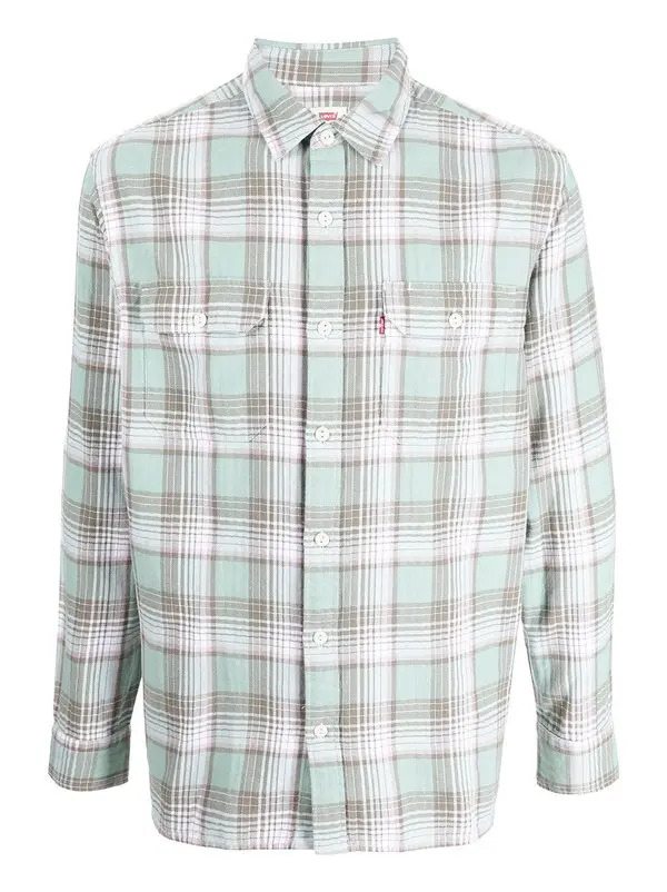 LEVI'S Check-print Shirt - Green