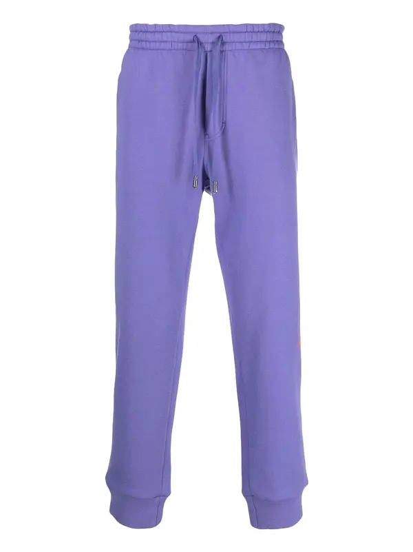 Dolce & Gabbana 3d Print Jersey Track Pants - Purple
