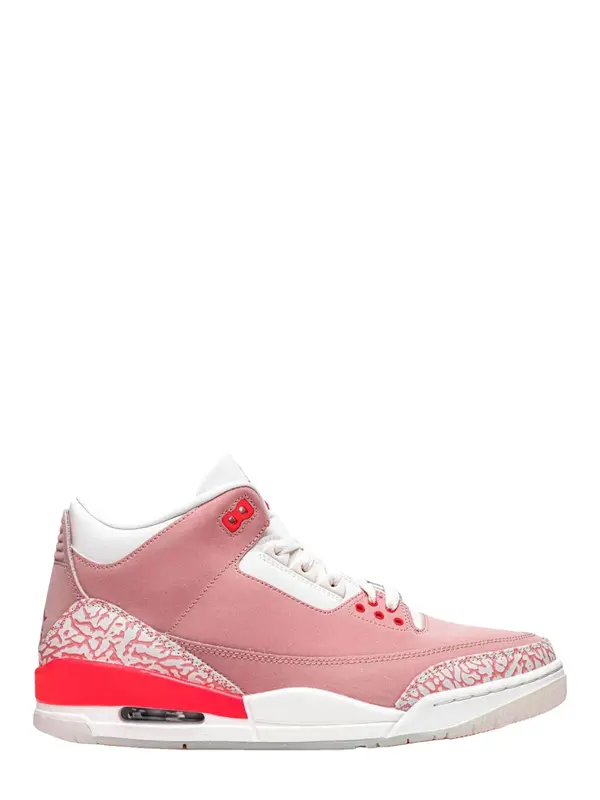 JORDAN Air 3 Rust Sneakers - Pink