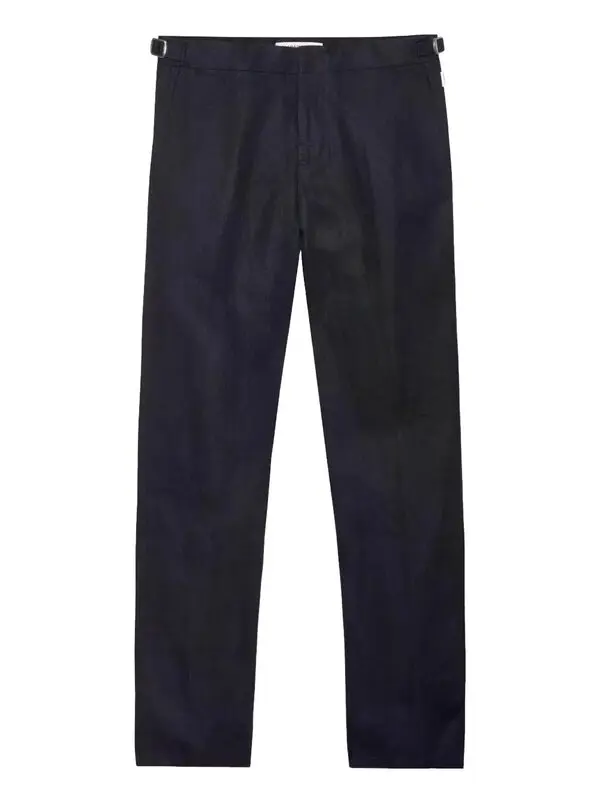 Orlebar Brown Griffon Linen Trousers - Blue