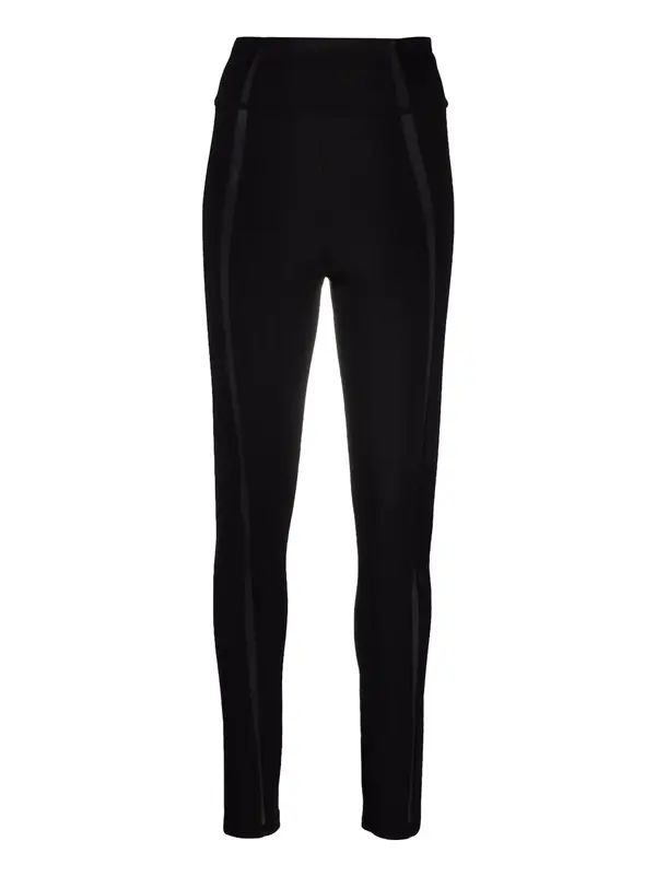 Philipp Plein High-waist Logo Leggings - Black