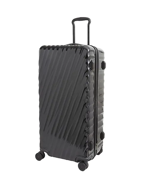 Tumi International Expandable 19 Degree Trunk Polycarbonate Suitcase - Black