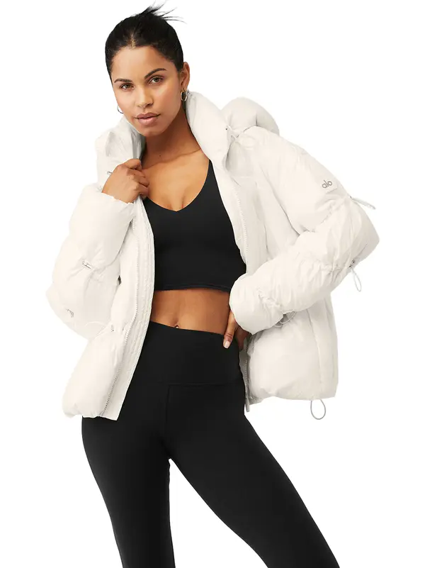 Alo Yoga Puffer Jacket - Ivory