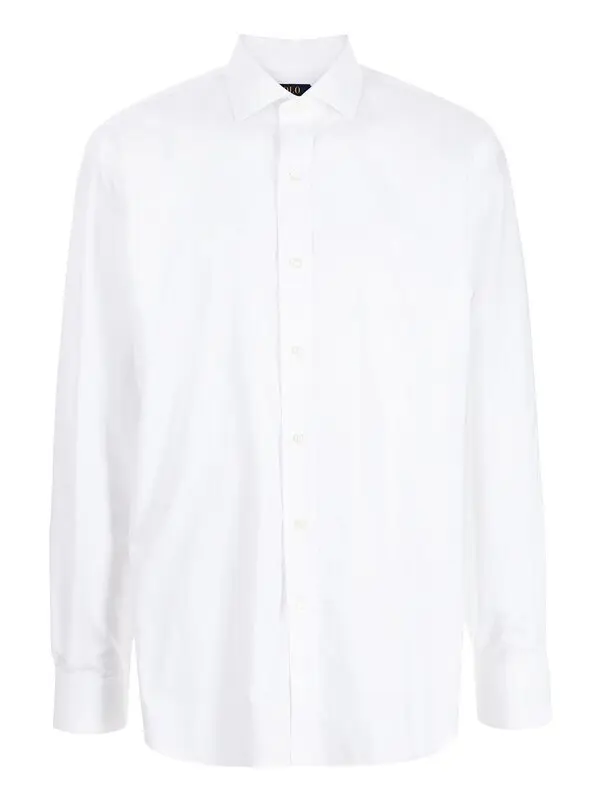 Polo Ralph Lauren Polo Pony Logo-embroidered Classic Shirt - White