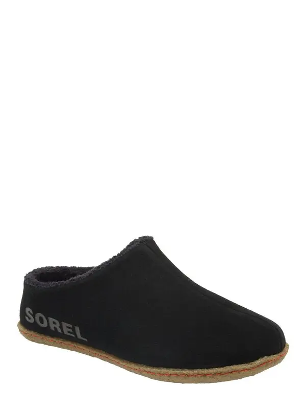 Sorel Youth Lanner Ridge Ii Slipper - Black/sage