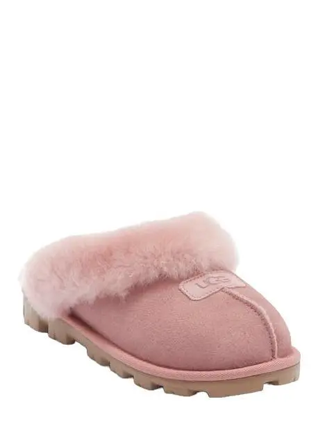 UGG Coquette Genuine Shearling Lined Slipper - Pink Dawn