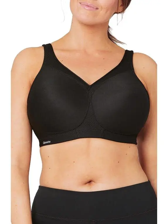 GLAMORISE Magiclift® Seamless Sports Bra - Black