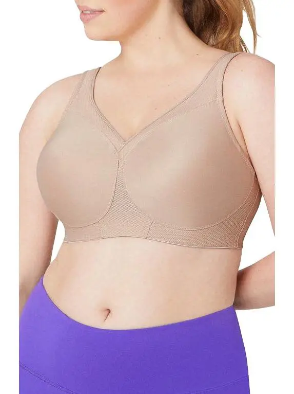 GLAMORISE Magiclift Seamless Sports Bra - Brown
