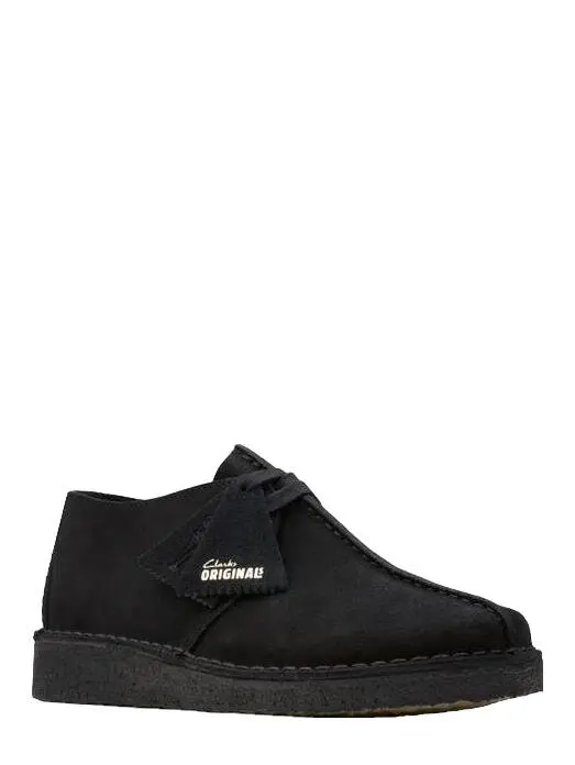 Clarks Desert Trek Chukka Boot - Black Sde