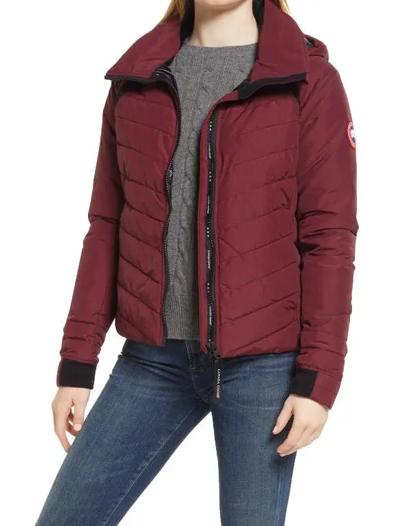 Canada Goose Hybridge® Base Hooded 750 Fill Power Down Jacket - Bordeaux - Bordeaux