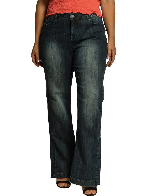 STANDARDS & PRACTICES High-rise Wide Leg Jeans - 3219unforgv