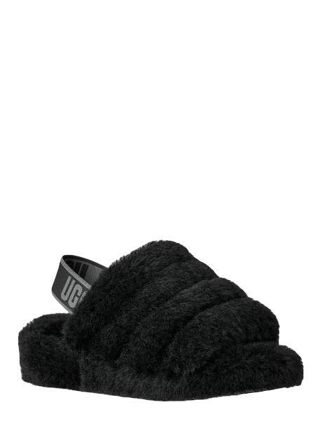 UGG Fluff Yeah Genuine Shearling Slingback Sandal - Bdsd