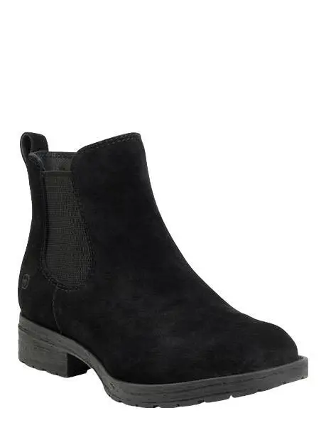 BØRN Cove Waterproof Chelsea Boot - Black Suede