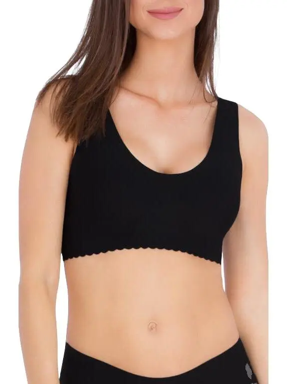Belly Bandit Comfy Seamless Scoop Neck Bra - Black