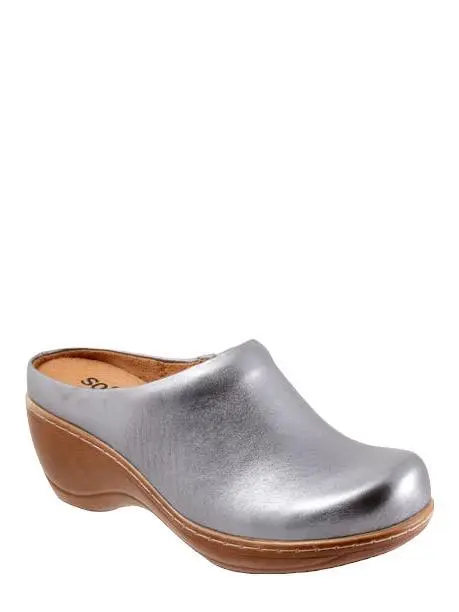 Softwalk Madison Clog - Pewter