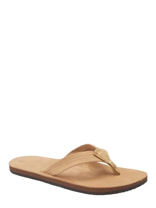 Rainbow Single Layer Arch Sandal - Tan
