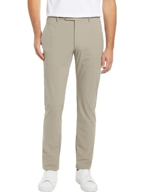 Zanella Active Stretch Flat Front Trousers - Tan