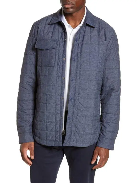 Cutter & Buck Rainier Primaloft Shirt Jacket - Anthracite Melange