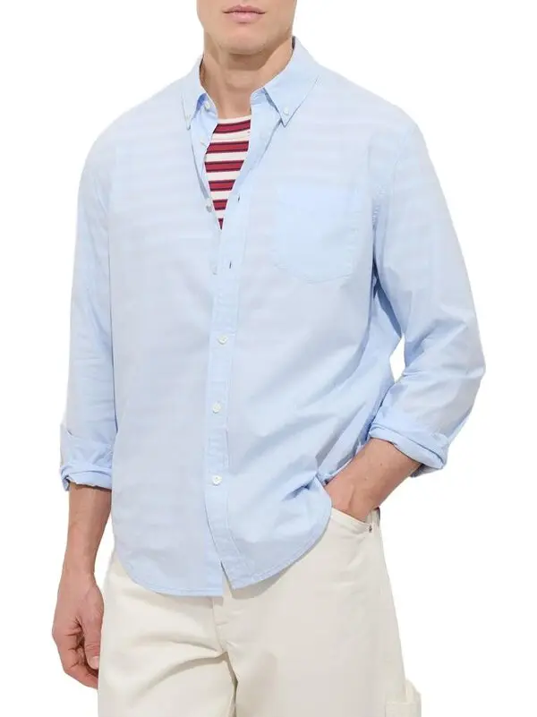 ALEX MILL Standard Button-down Shirt - Calm Blue