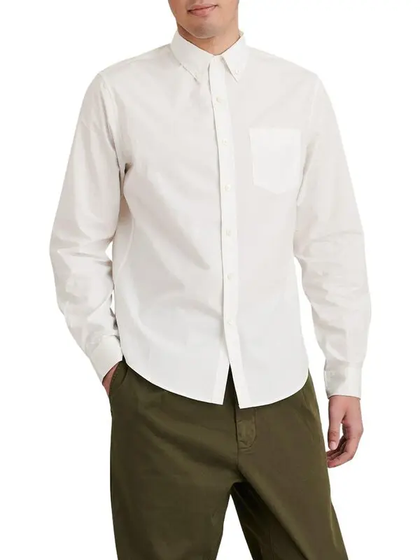 ALEX MILL Standard Button-down Shirt - White