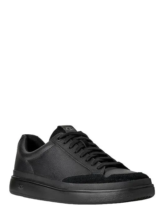 UGG South Bay Lace-up Leather Sneakers - Black/black