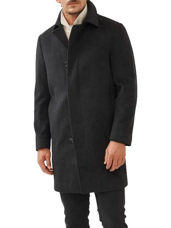 Rodd & Gunn Archers' Wool-blend Overcoat - Granite