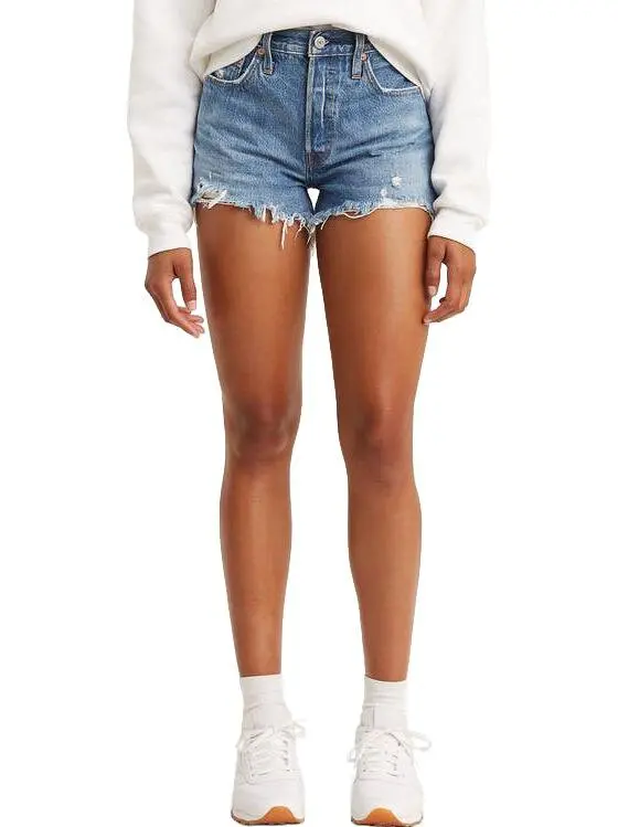 LEVI'S 501® Original Cutoff Denim Shorts - Oxnard Athens Mid Short