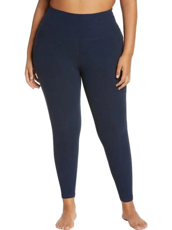 Beyond Yoga High-waist Leggings - Nocturnal Navy