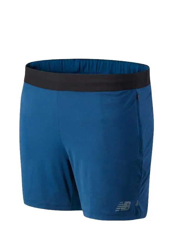 NEW BALANCE Q Speed Fuel Pocket Performance Running Shorts - Rogue Wave