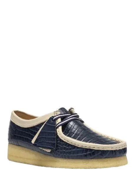 Clarks Wallabee Chukka - Blue Interest