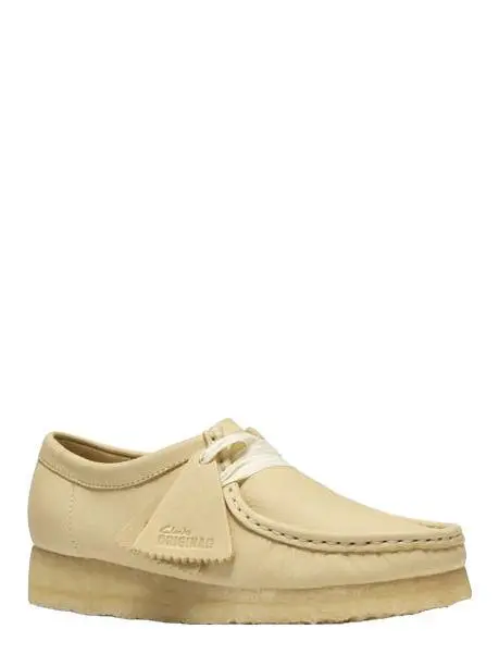 Clarks Wallabee Chukka - Pale Yellow Leather