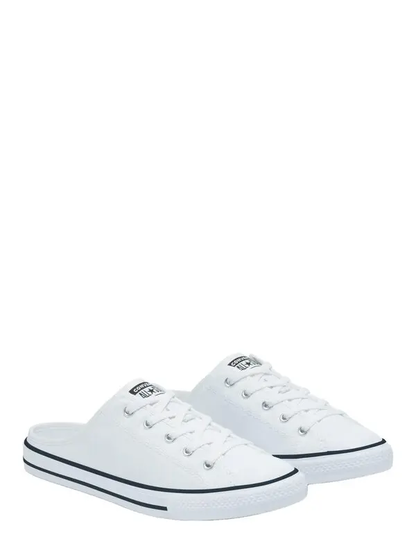 CONVERSE Chuck Taylor® All Star® Dainty Sneaker Mule - White/ White/ Black