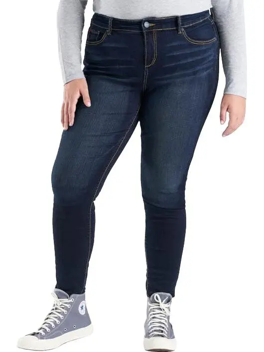 SLINK JEANS Dark Wash Stretch Jeggings - Micah