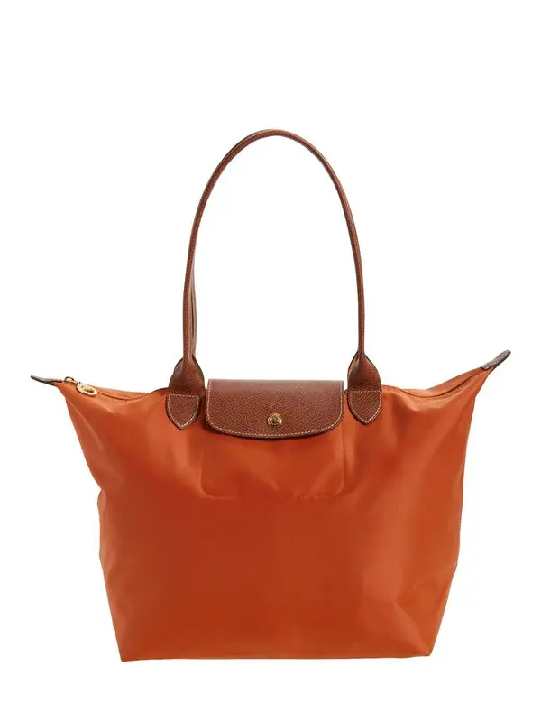 Longchamp Large Le Pliage Tote - Brick