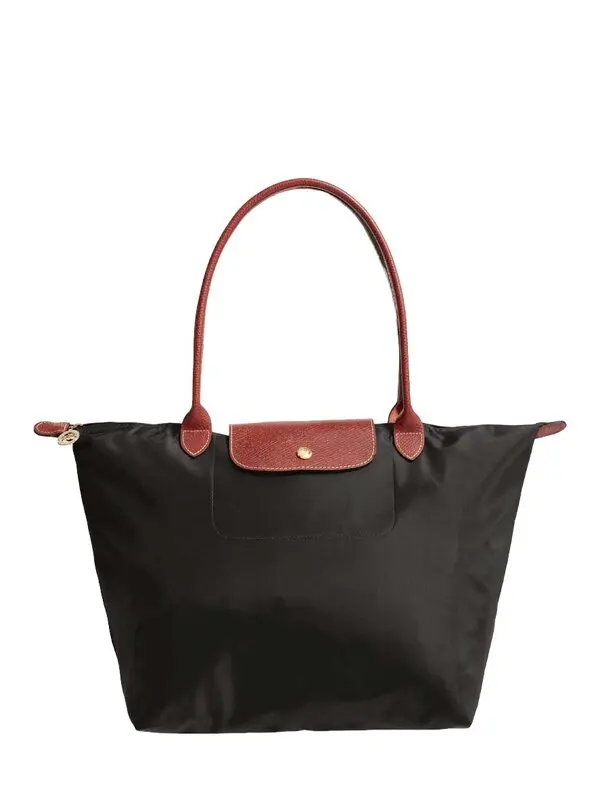 Longchamp Large Le Pliage Tote - Cognac