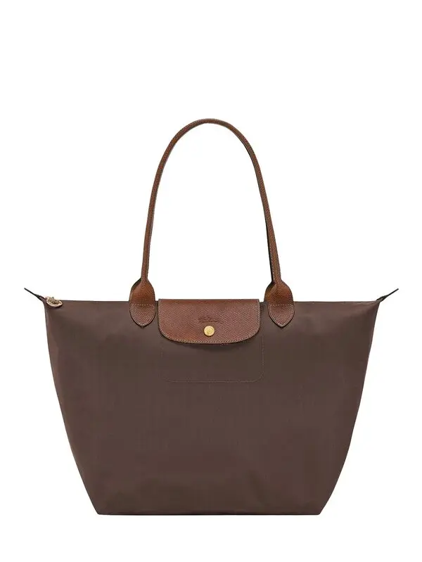 Longchamp Large Le Pliage Tote - Mocha