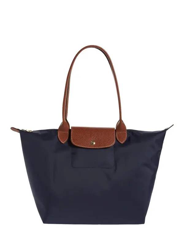 Longchamp Large Le Pliage Tote - Navy