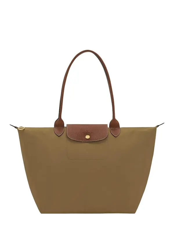 Longchamp Large Le Pliage Tote - Olive